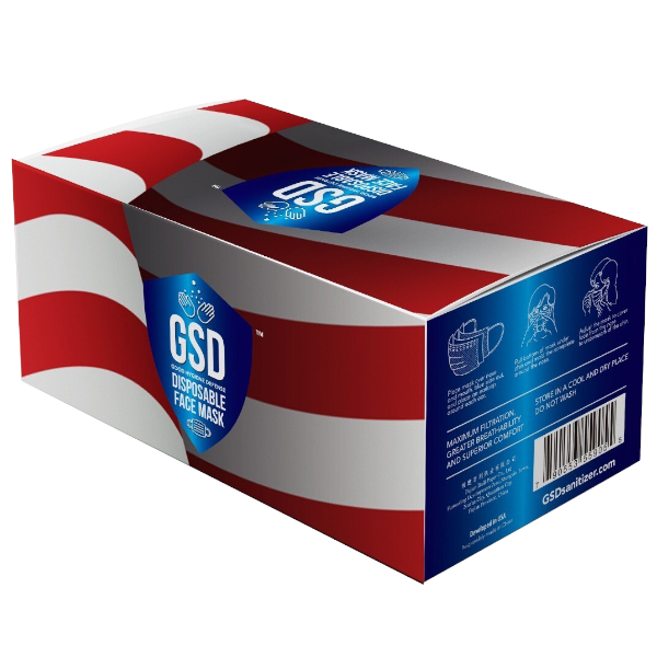 GSD Protective Disposable Face Masks at Wholesale Prices